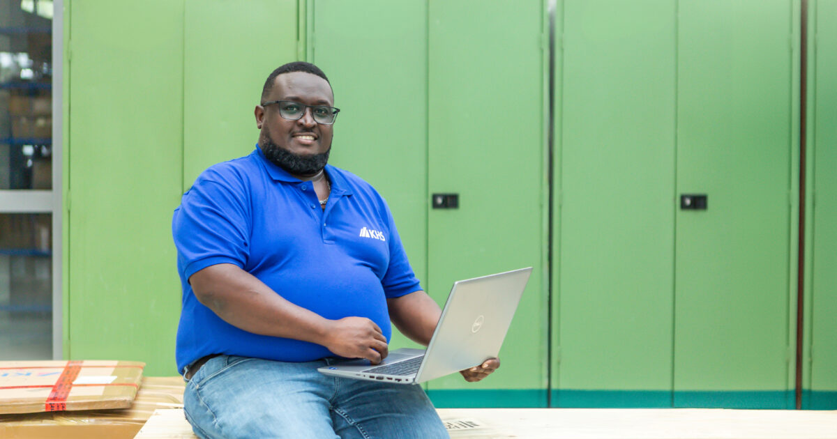 Matthew Ndolo, service engineer at KHS East Africa